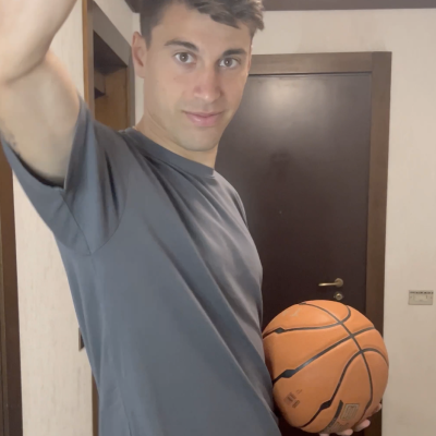 Blue Neat Polyester Men's Dry All Day Polo T-Shirt